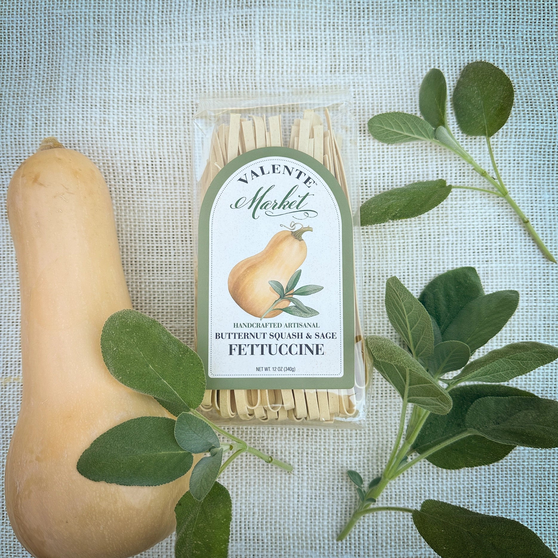 Valente Butternut Squash & Sage Fettuccine – Olive Pit
