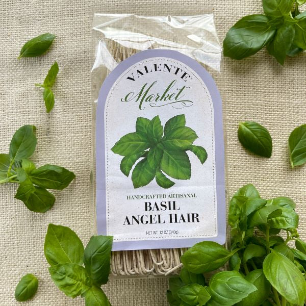 Valente Basil Angel Hair Pasta – Olive Pit