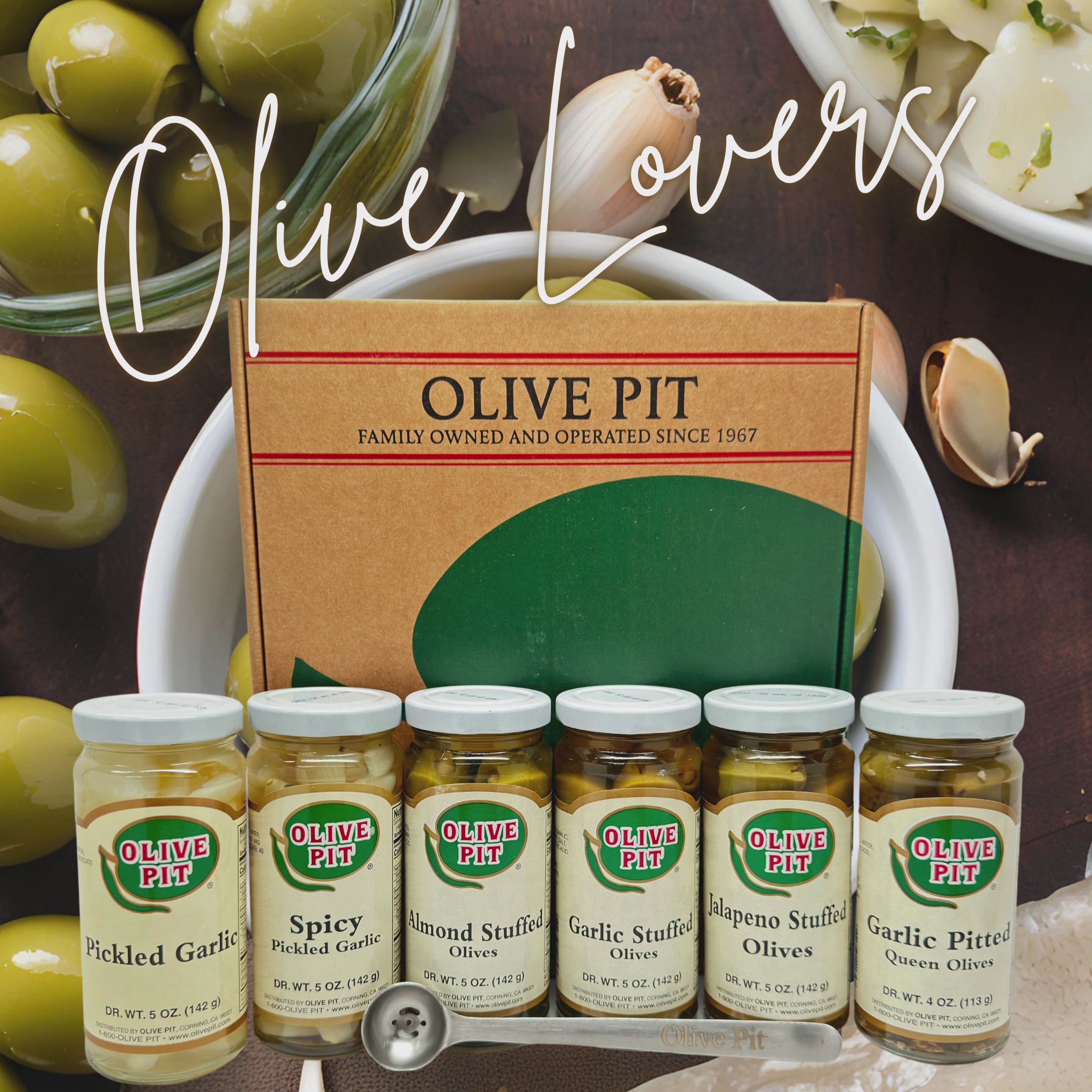 Olive Pit Olive Lover's Gift Box