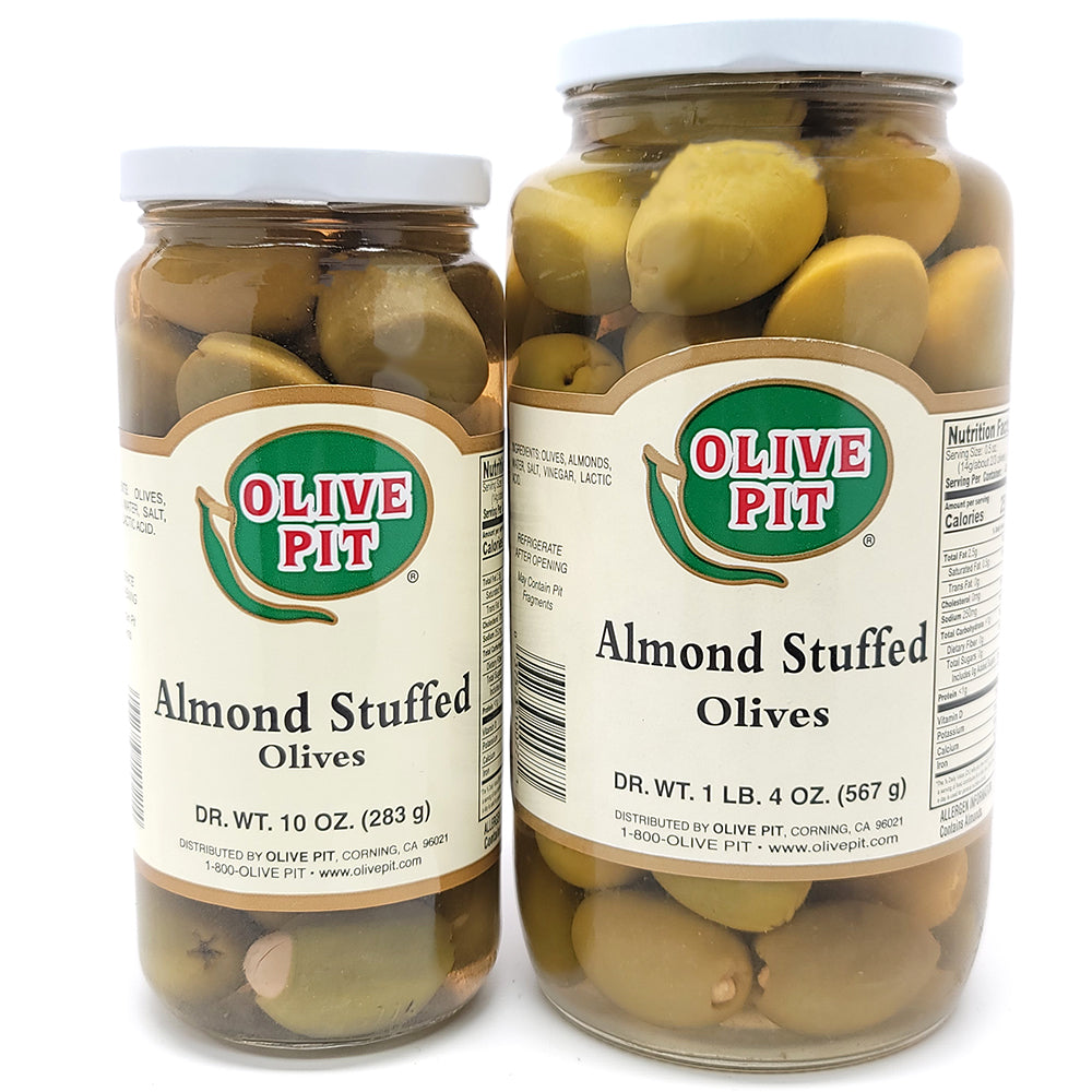 Olive Pit Almond Stuffed Olives