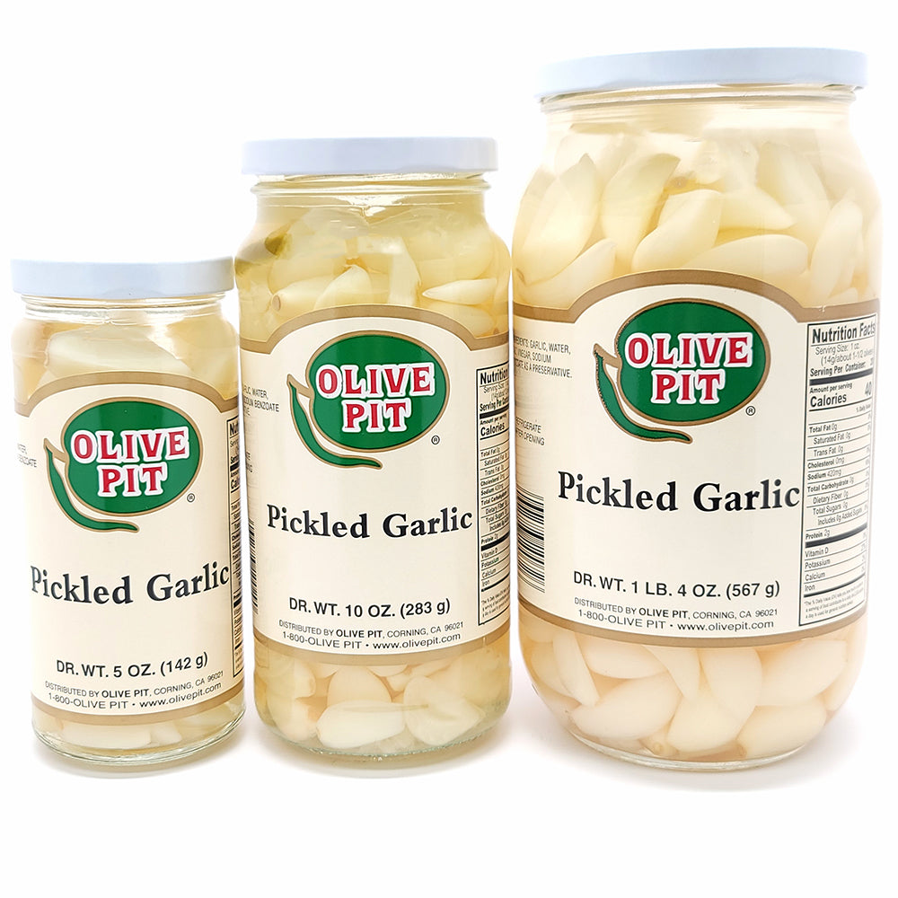 Olive Pit Garlic Pickled- Regular