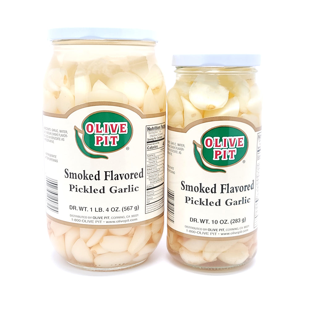 Olive Pit Garlic Pickled- Smoked