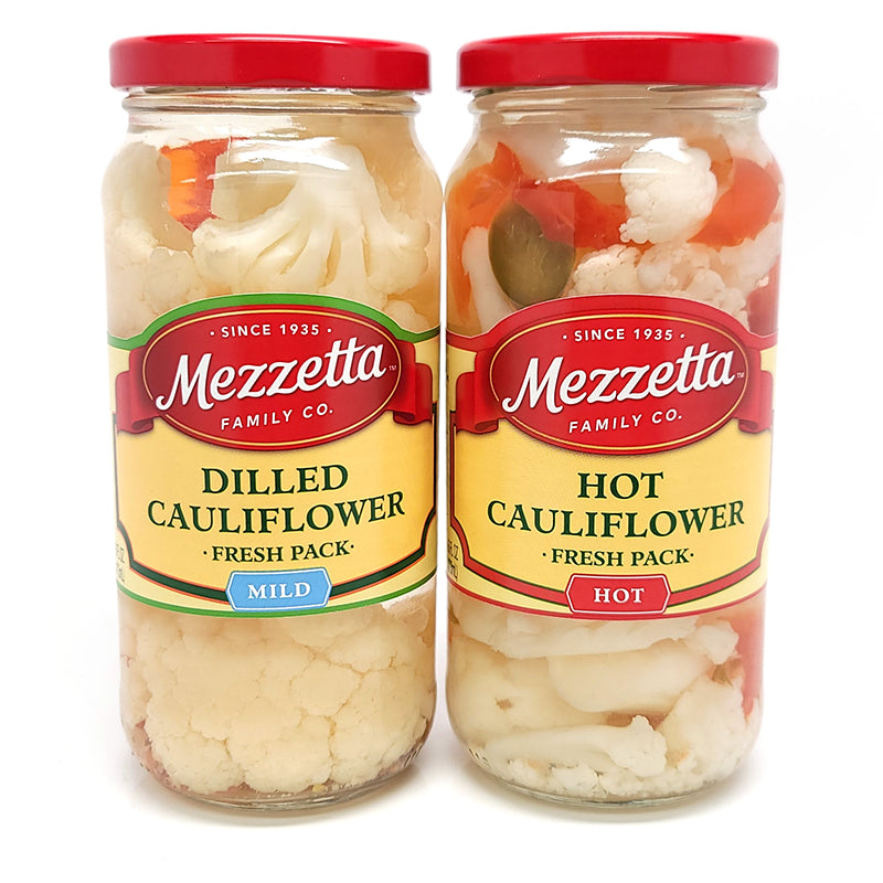 Mezzetta Cauliflower Regular or HOT – Olive Pit