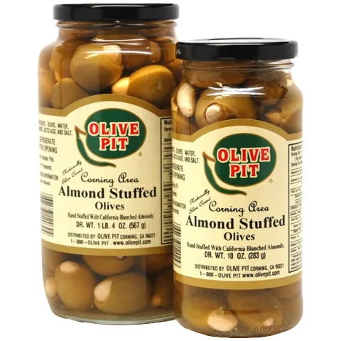 Olive Pit Almond Stuffed - Slow Cured