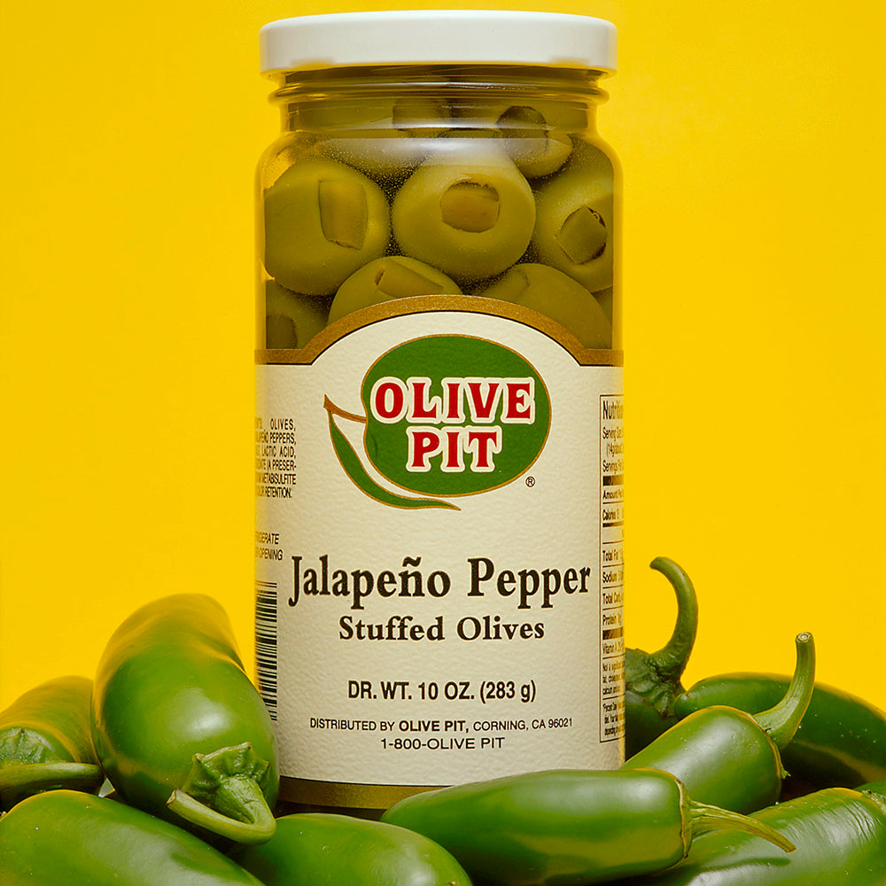 Olive Pit Jalapeno Stuffed Olives